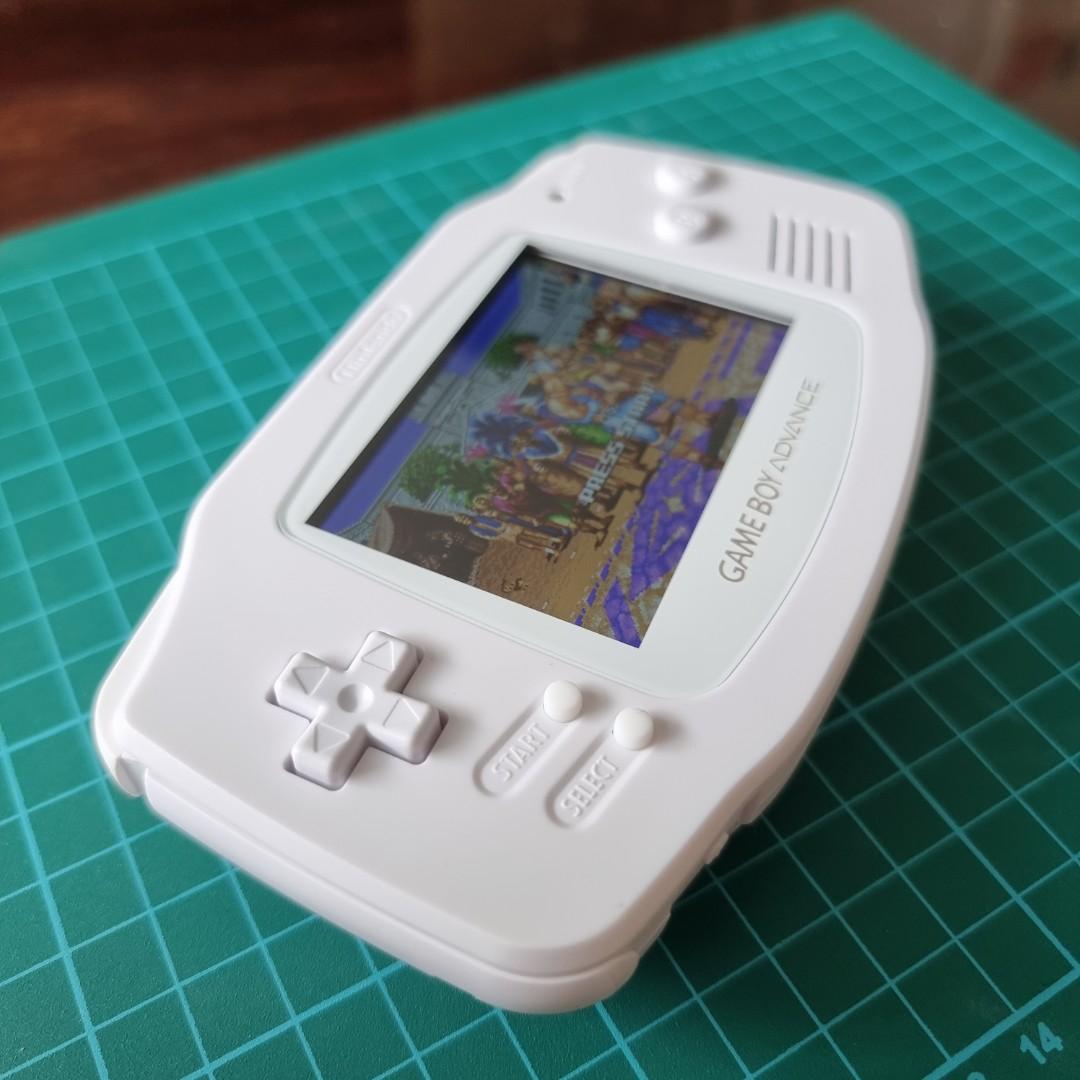 Gameboy Advance full white, Video Gaming, Video Game Consoles, Nintendo ...