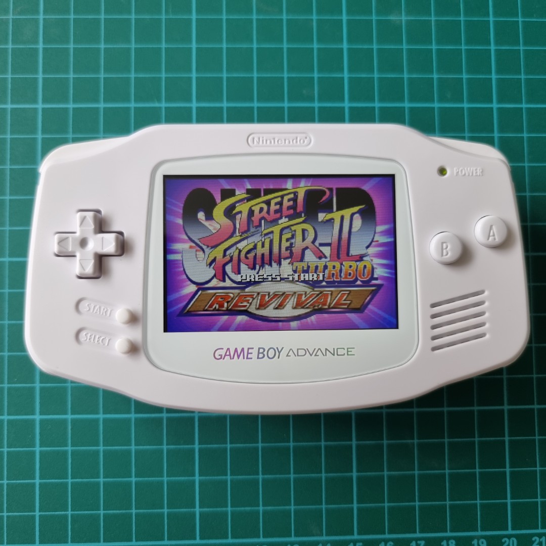 Gameboy Advance full white, Video Gaming, Video Game Consoles, Nintendo ...
