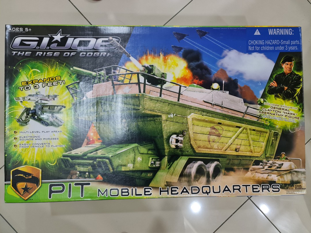 G.I. Joe PIT Mobile Headquarters, Hobbies & Toys, Toys & Games on Carousell