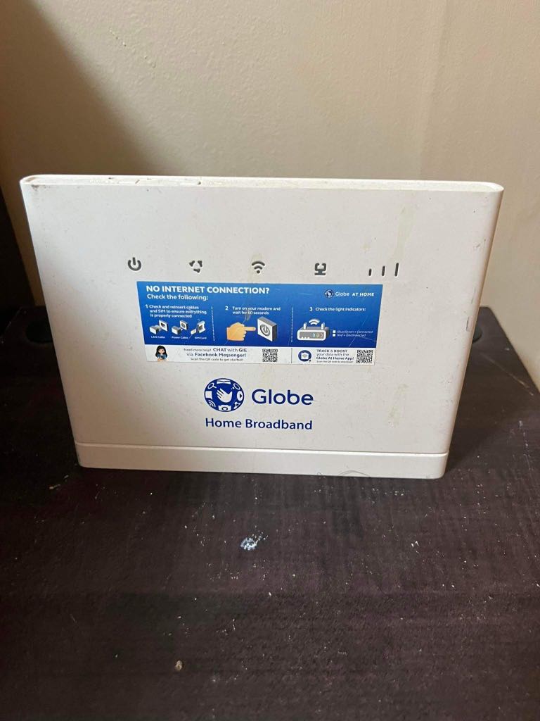 Globe router, Computers & Tech, Office & Business Technology on Carousell