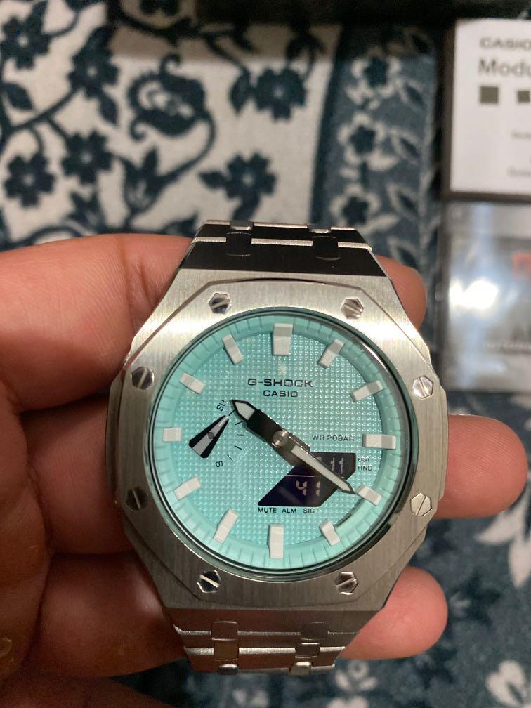 G-Shock royal oak mod, Men's Fashion, Watches & Accessories, Watches on ...