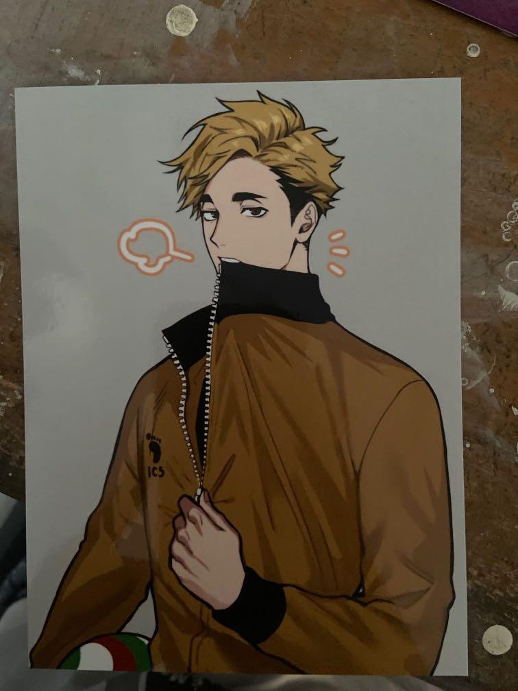Haikyuu Onegingek Postcards, Hobbies & Toys, Stationary & Craft, Art ...