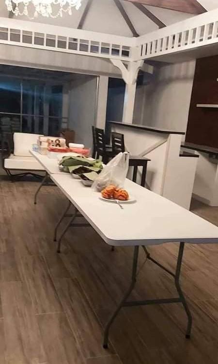 HARD PLASTIC TABLE, Furniture & Home Living, Furniture, Tables & Sets ...