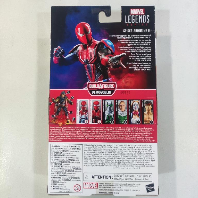 Hasbro Spider-Man Spider-Armor MK III Marvel Legends Series Gamerverse ...