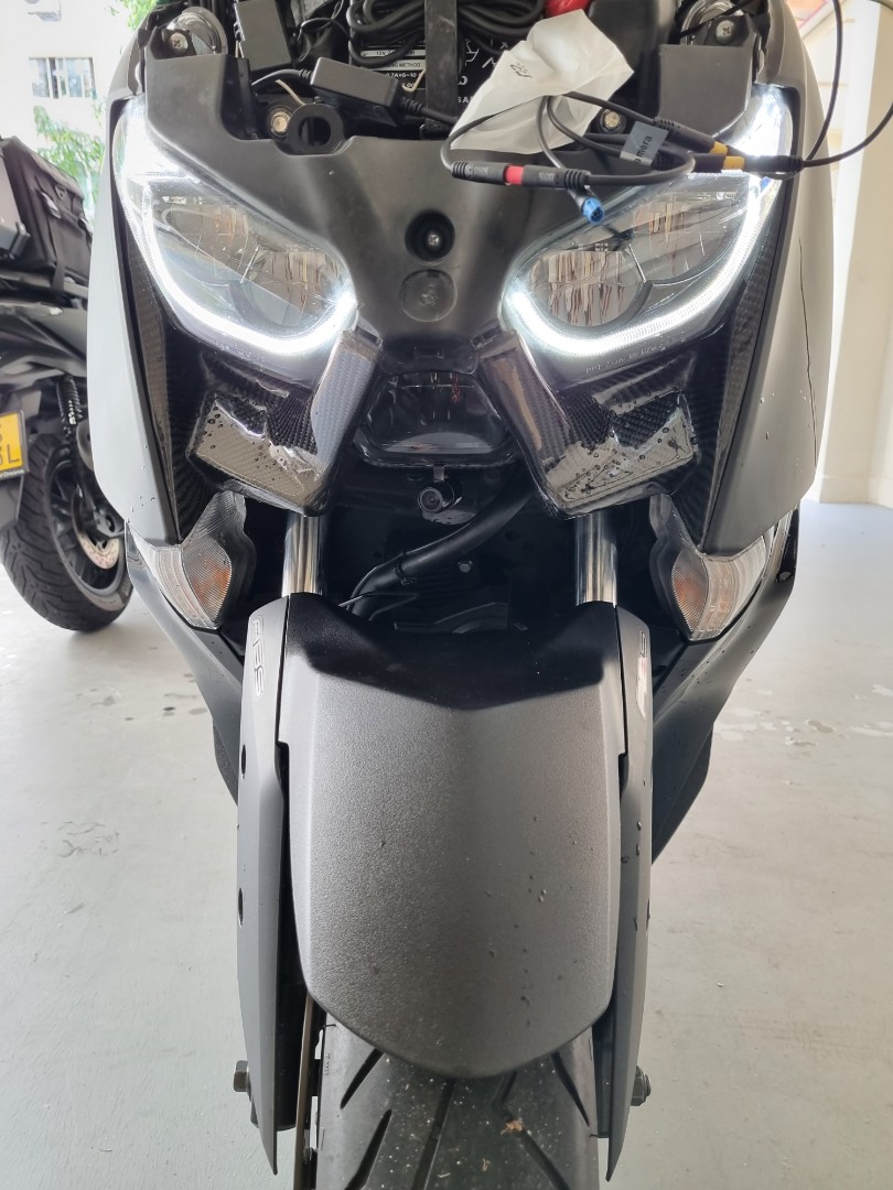 HD Camera installed on Yamaha xmax 300, Motorcycles, Motorcycle ...