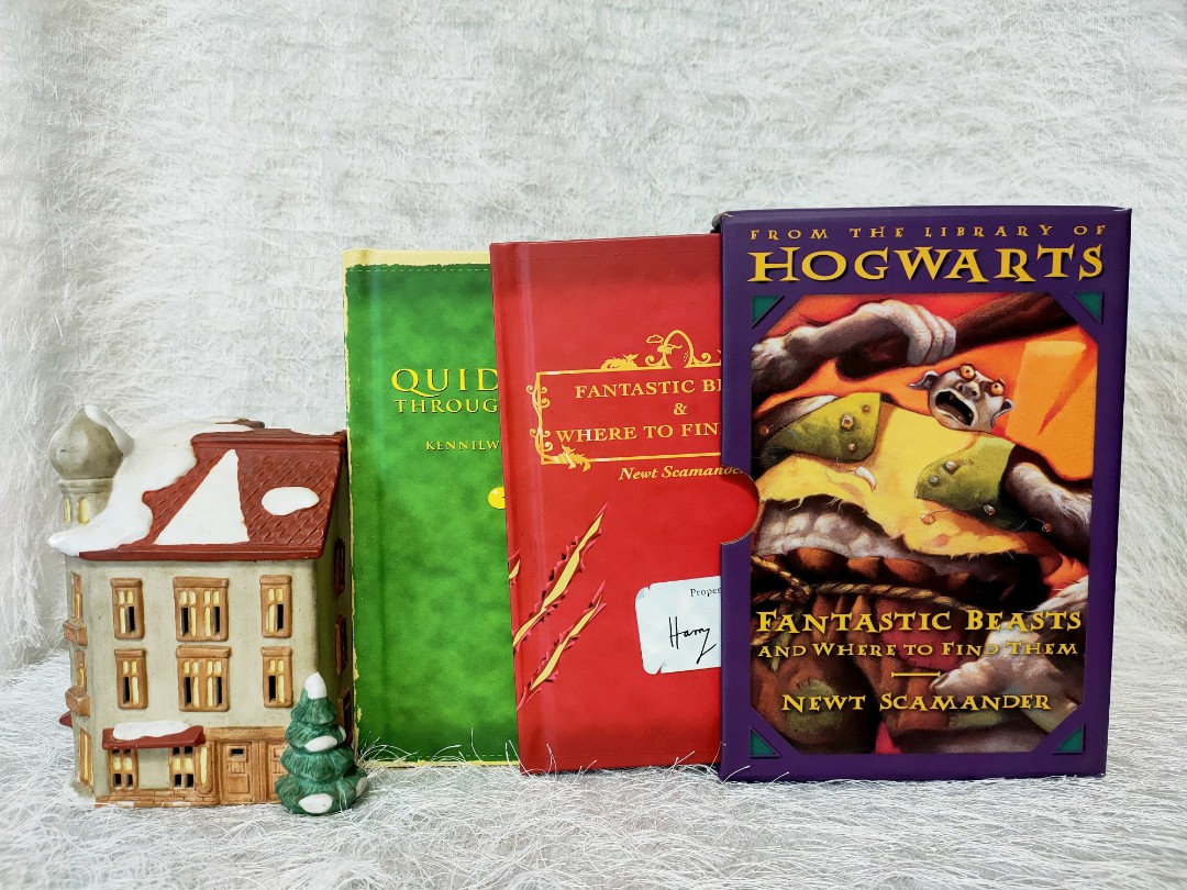 Hogwarts Library Box Set, Hobbies & Toys, Books & Magazines, Fiction ...