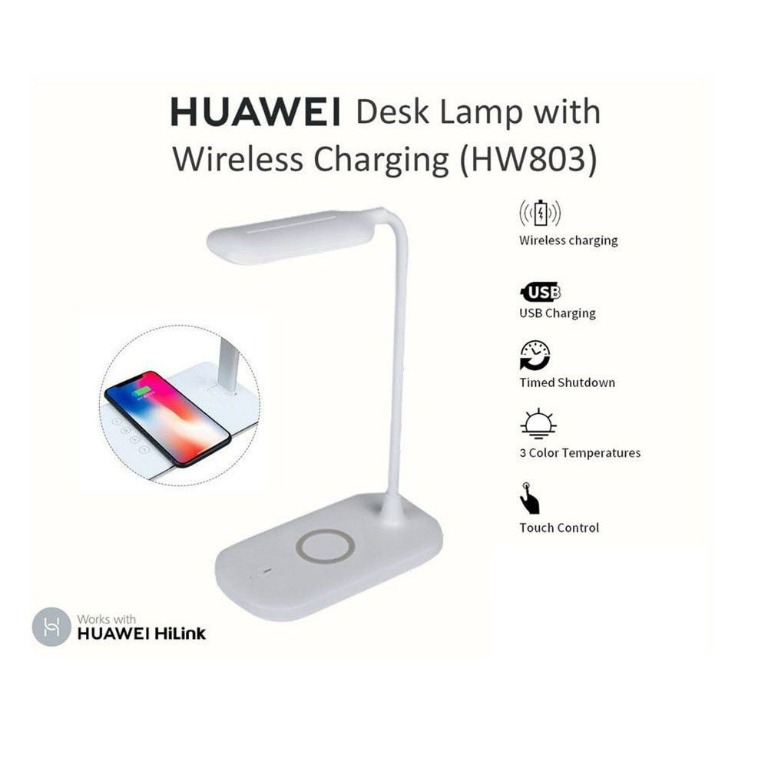 Huawei Table Lamp with Wireless Charging (HW803), Furniture & Home ...