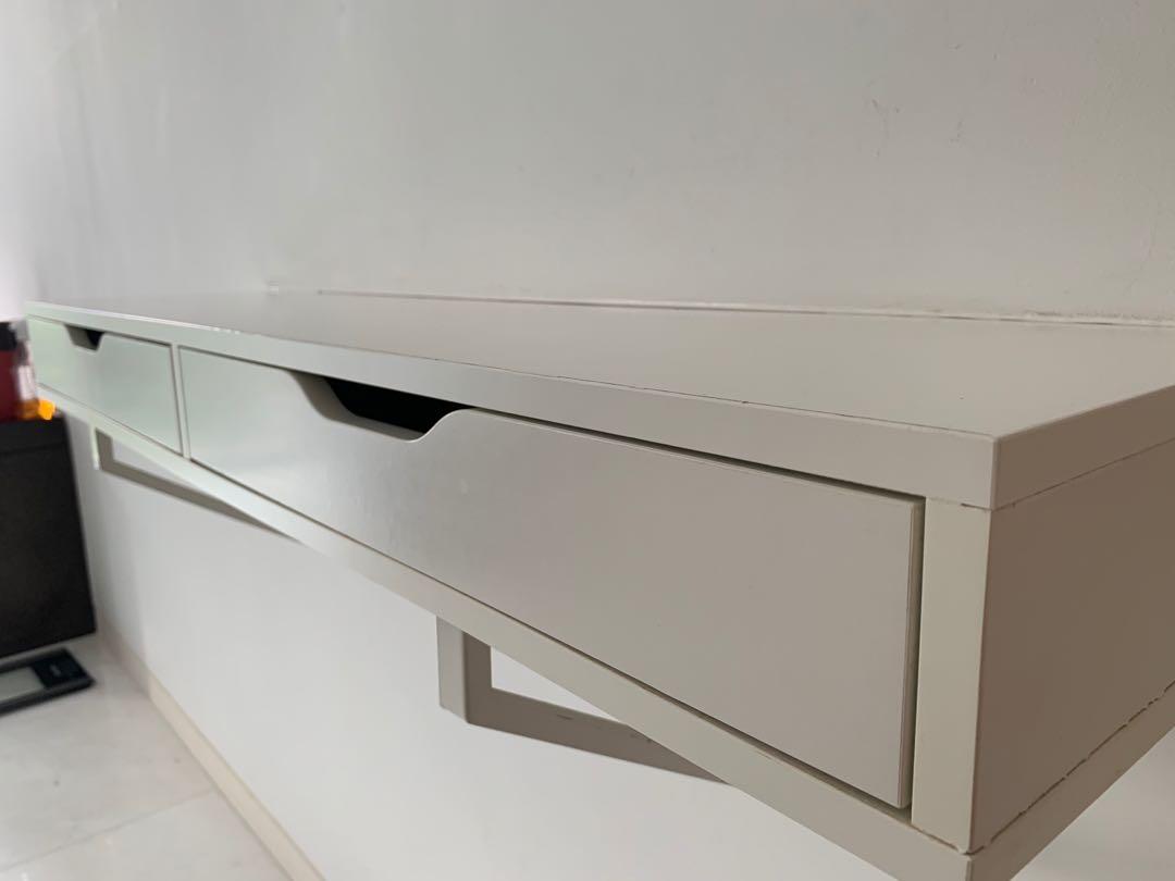 IKEA Ekby Alex Shelf with drawers cabinet closet cupboard shelve ...