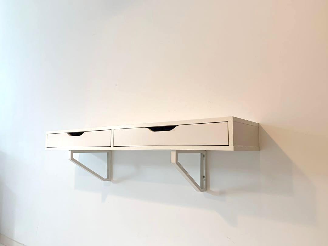 IKEA Ekby Alex Shelf with drawers cabinet closet cupboard shelve ...