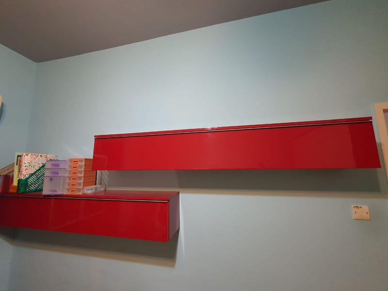 IKEA hanging shelves, Furniture & Home Living, Furniture, Shelves ...