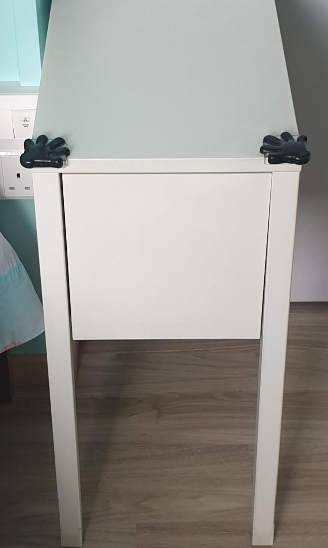 Ikea Nordli Bedside Table, Furniture & Home Living, Furniture, Shelves ...