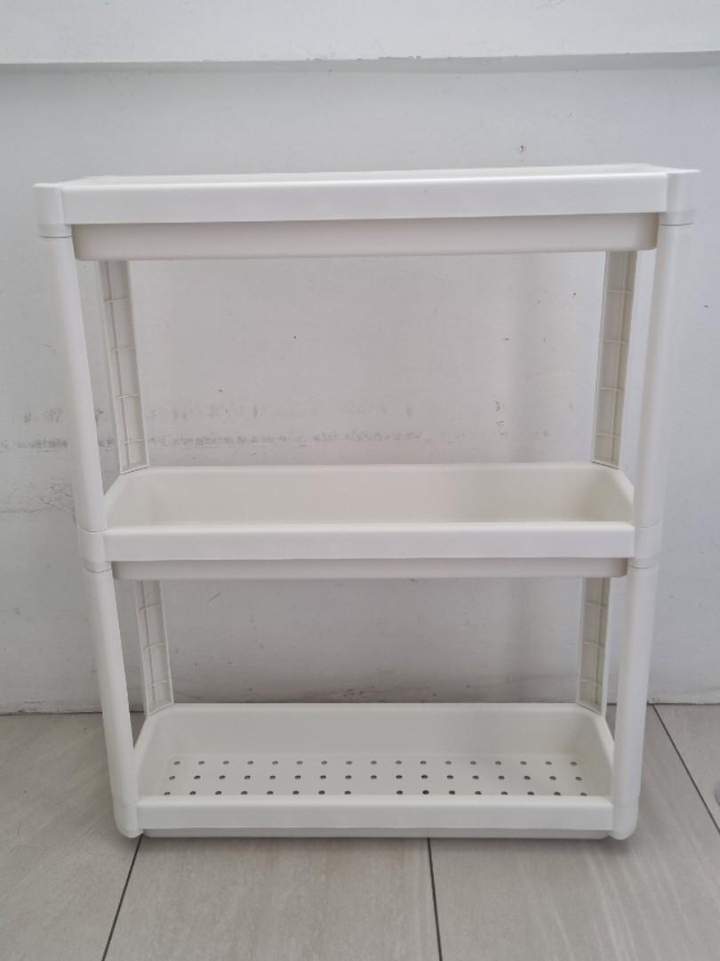 IKEA Vesken White Trolley, Furniture & Home Living, Furniture, Shelves ...
