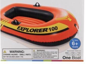 Intex Explorer 100 Inflatable pool rapid boat, Hobbies & Toys, Toys ...