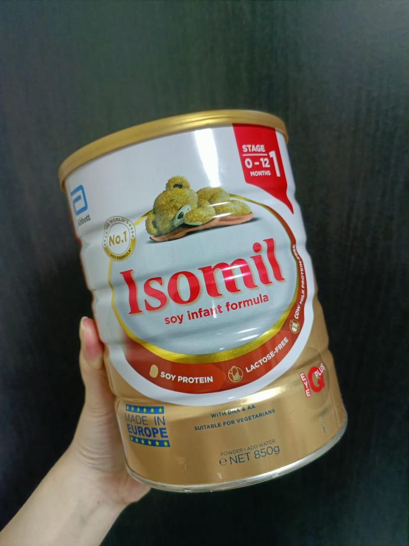 Isomil 1 Soy Infant Formula Lactose Free 850g, Babies & Kids, Nursing ...