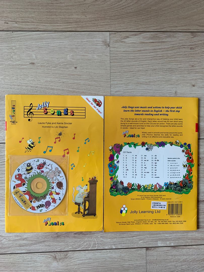 Jolly Phonics Book And CD 38 Carousell Jolly Phonics Book And CD 38 Carousell