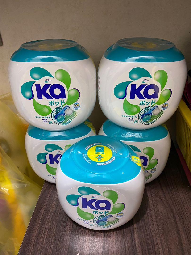 KA Laundry Capsule 4in1 - 36 pods x 5 tubs, Furniture & Home Living ...
