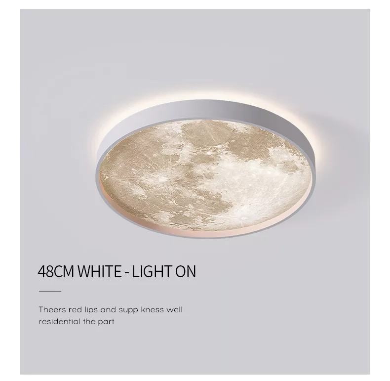 LED moon ceiling light, Furniture & Home Living, Lighting & Fans ...