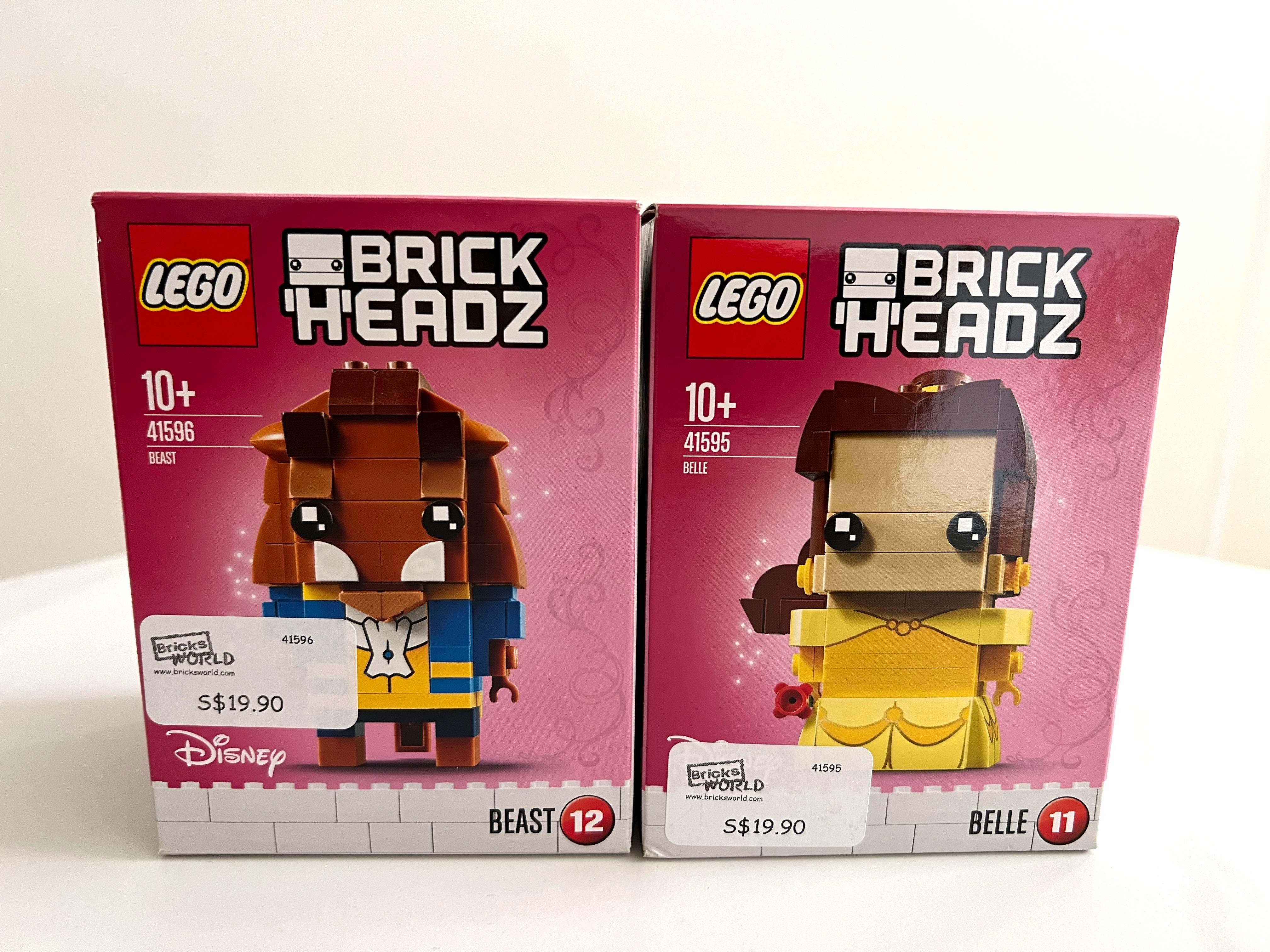 LEGO BRICK HEADZ BEAUTY AND THE BEAST, Hobbies & Toys, Memorabilia ...