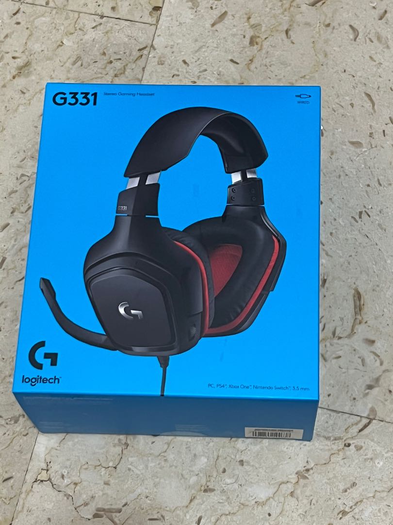 Logitech G331 gaming headset, Audio, Headphones & Headsets on Carousell