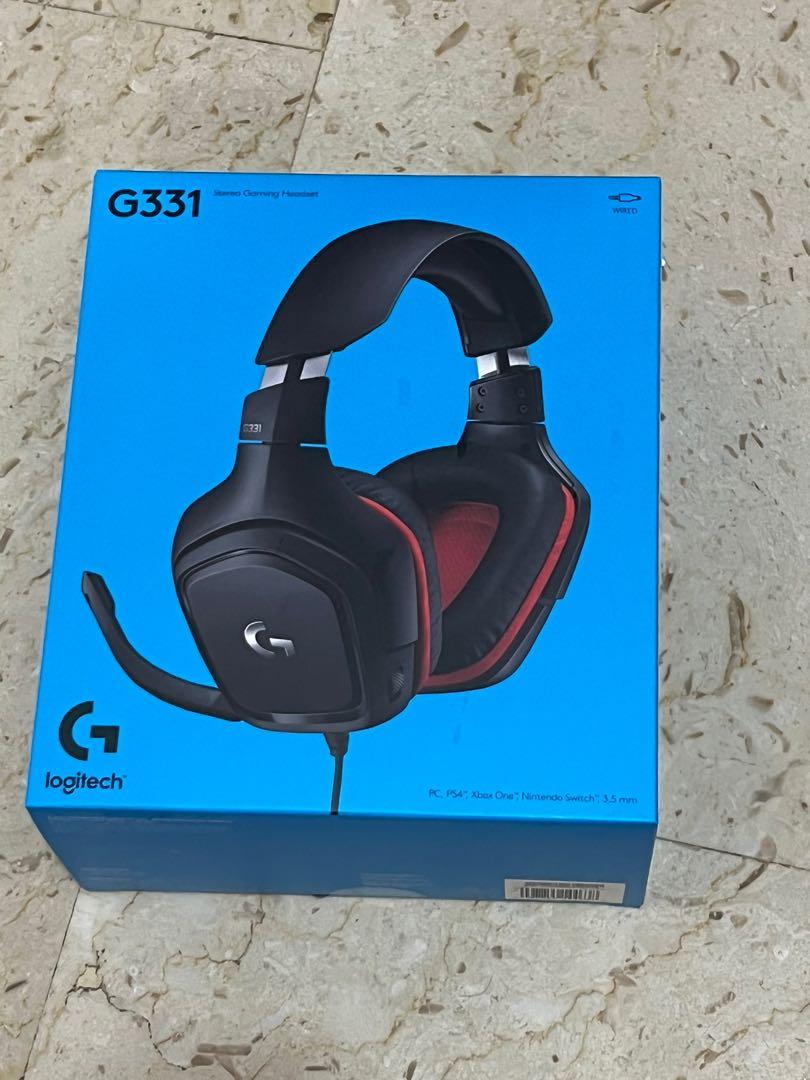 Logitech G331 gaming headset, Audio, Headphones & Headsets on Carousell