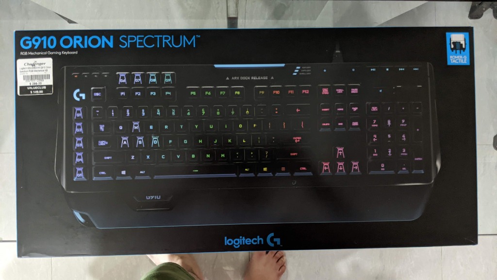 Logitech G Orion Spectrum Computers Tech Parts Accessories Computer Keyboard On Carousell