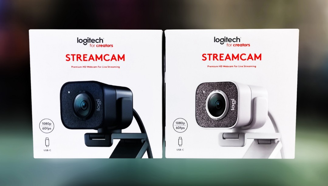 LOGITECH STREAMCAM FULL HD 60FPS 1080P USB-C PREMIUM HD WEBCAM FOR LIVE ...