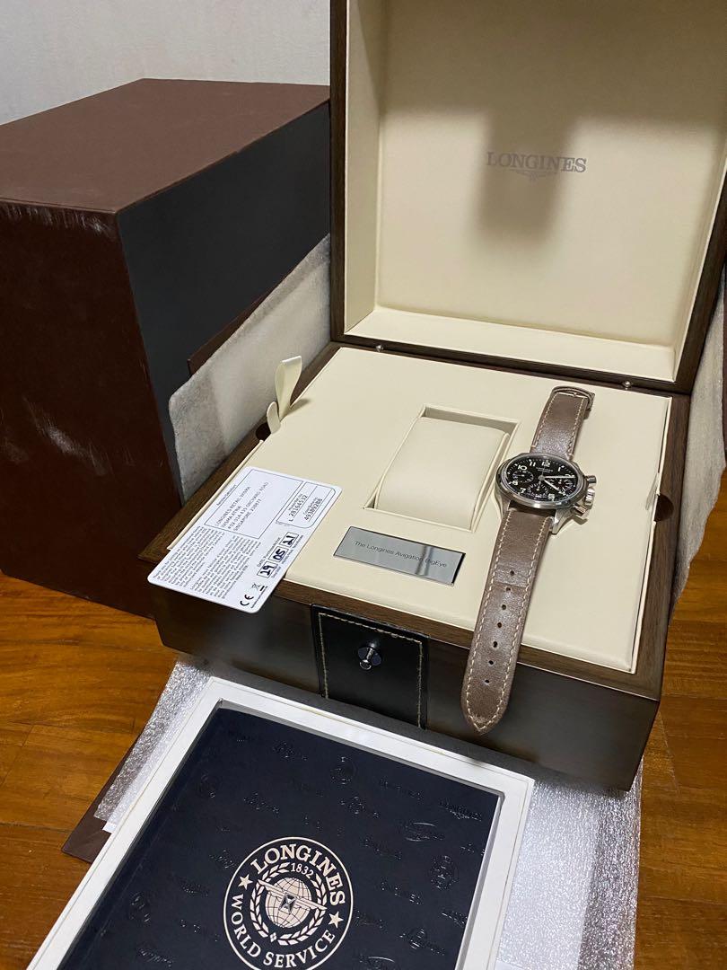 Longines Big Eye Avigation, Luxury, Watches on Carousell