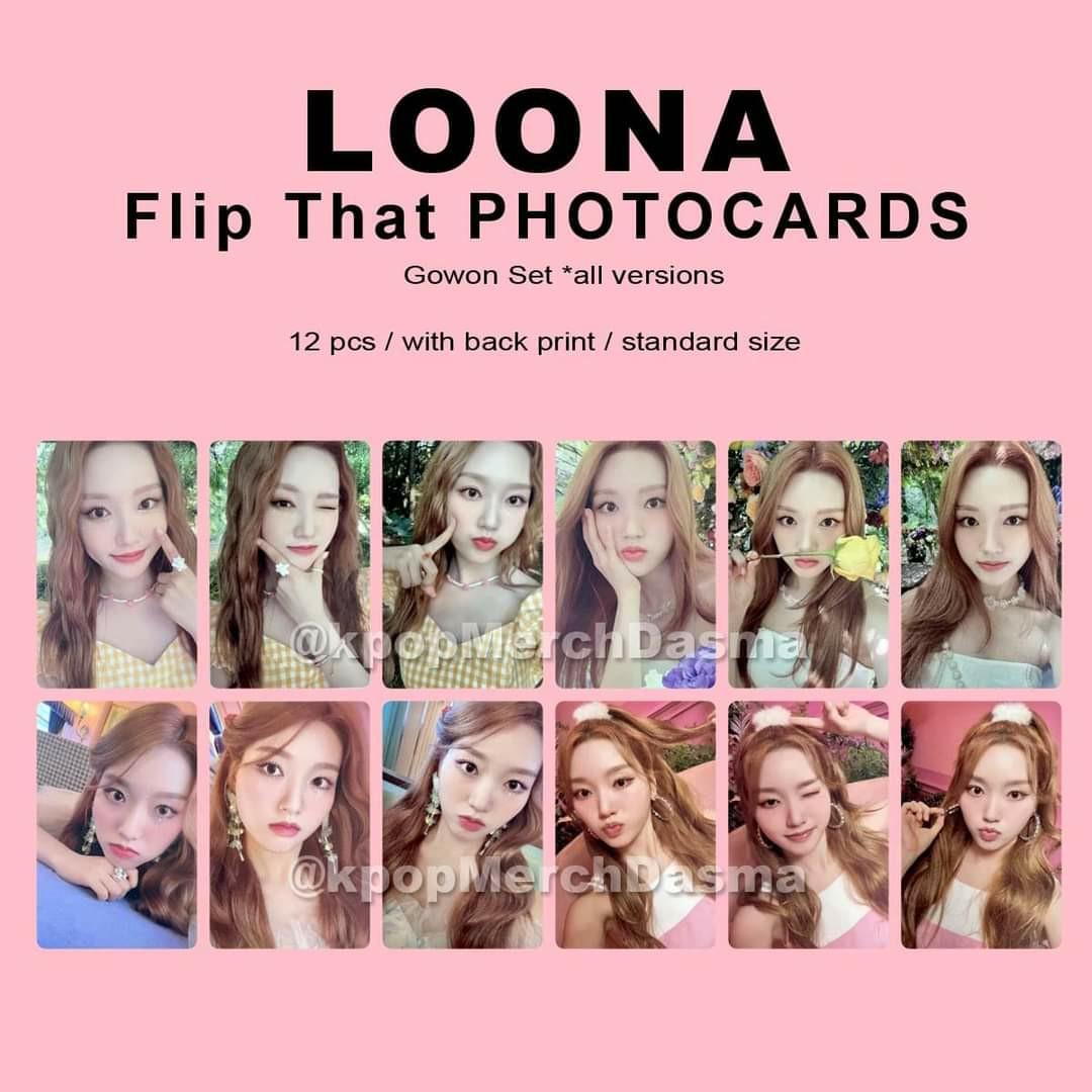 LOONA Flip That Photocards (READ DESC), Hobbies & Toys, Memorabilia & Collectibles, K-Wave on ...