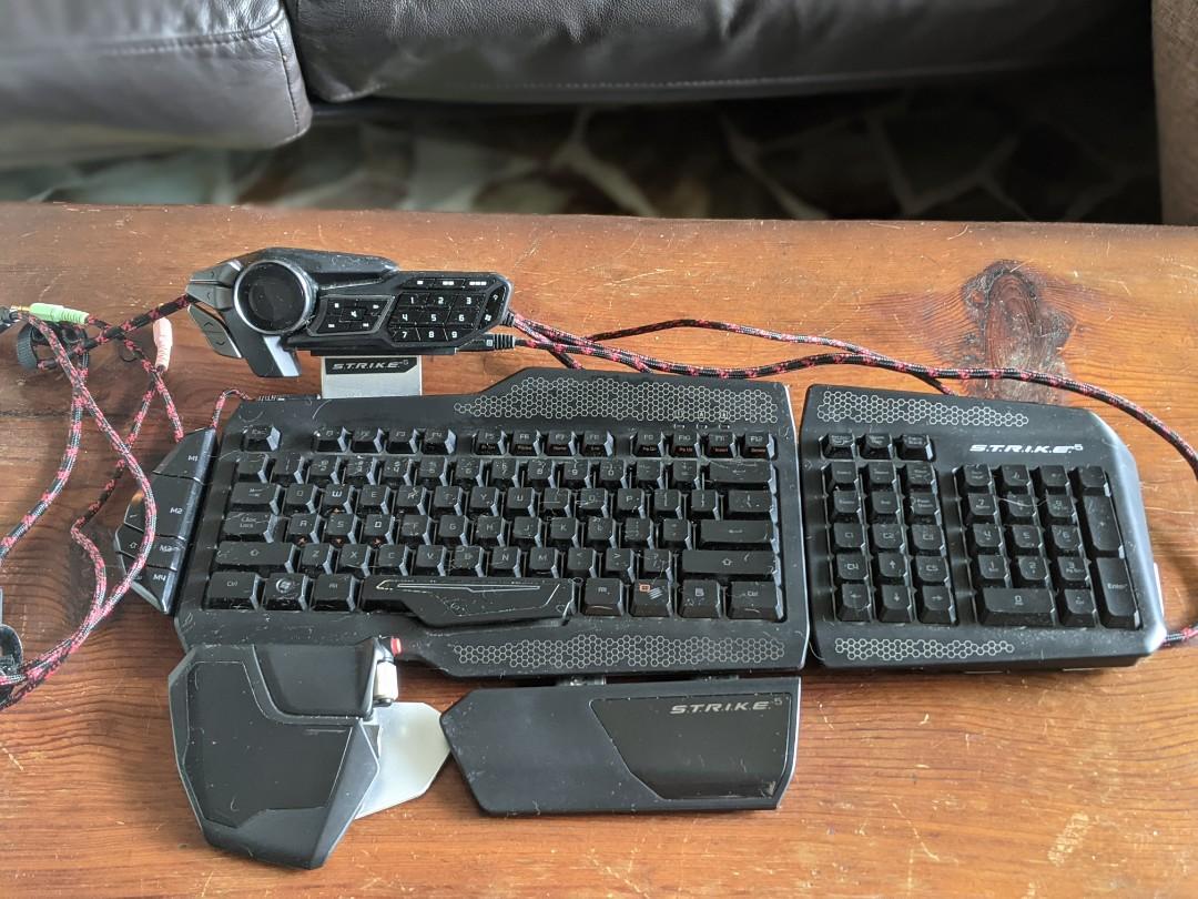 Mad Catz Strike 5 - Modular Keyboard, Computers & Tech, Parts ...
