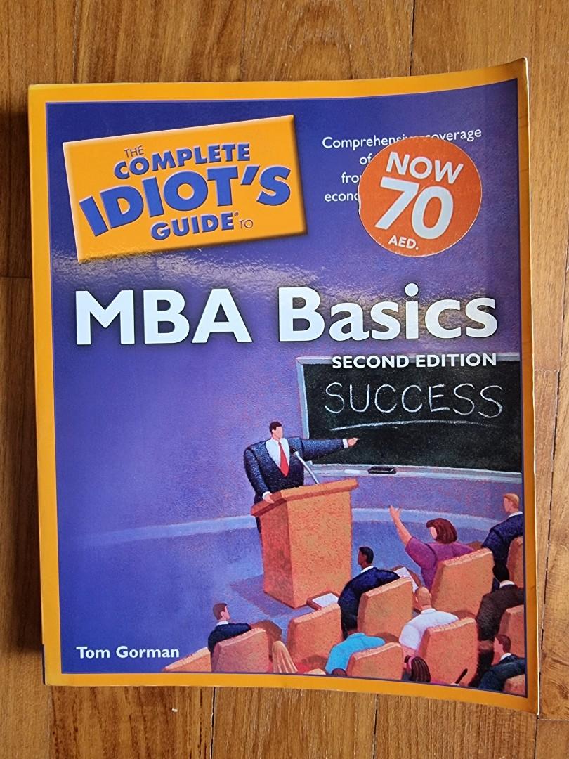 MBA Basics by Tom Gorman, Hobbies & Toys, Books & Magazines, Fiction ...
