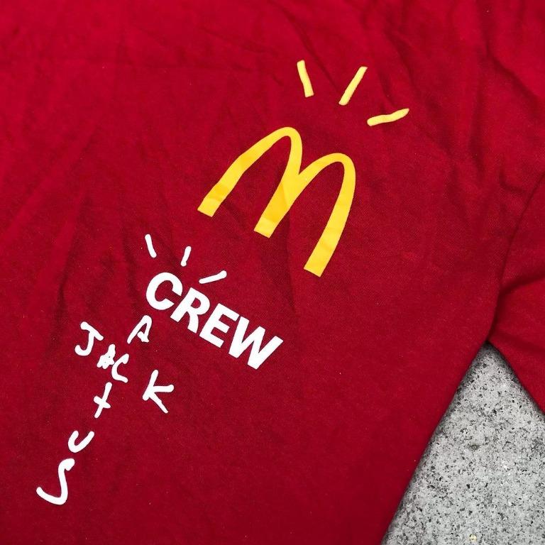 McDo Classic Red Shirt, Women's Fashion, Tops, Shirts on Carousell