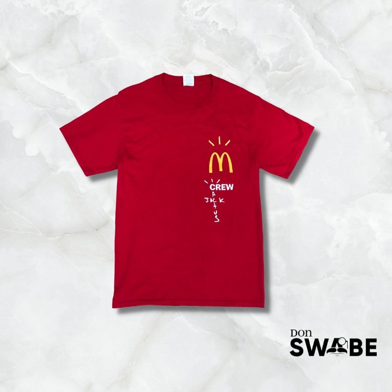 McDo Classic Red Shirt, Women's Fashion, Tops, Shirts on Carousell