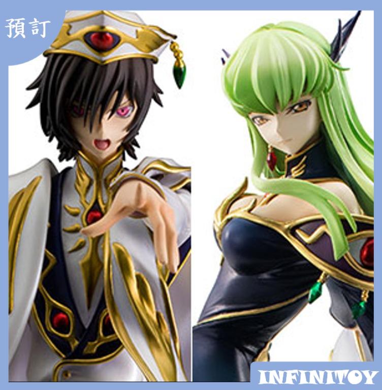 【預訂代理版】MEGAHOUSE Precious G.E.M.系列 Code Geass 鲁路修 & C.C. 套装, 興趣及遊戲, 玩具 & 遊戲類 - Carousell