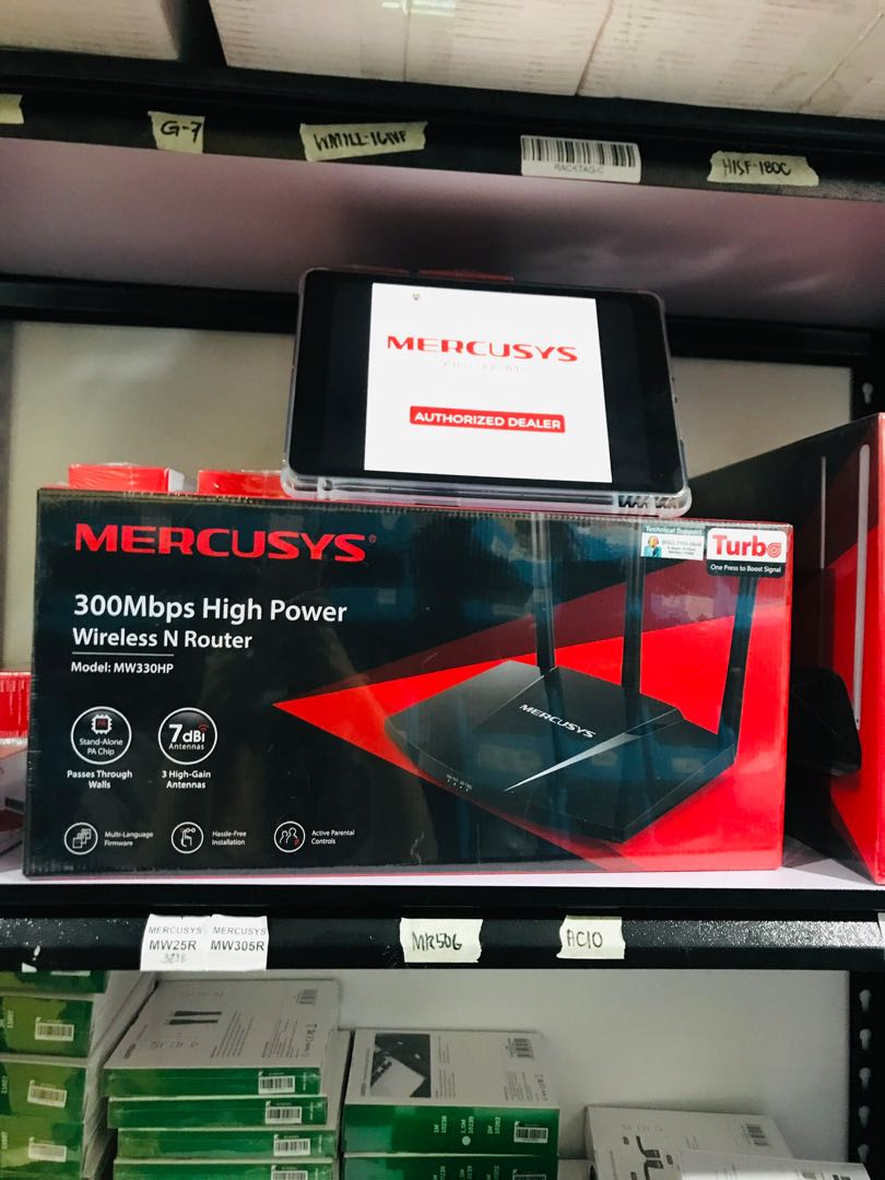Mercusys MW330HP 300Mbps High Power Wireless N Router Wifi Router ...