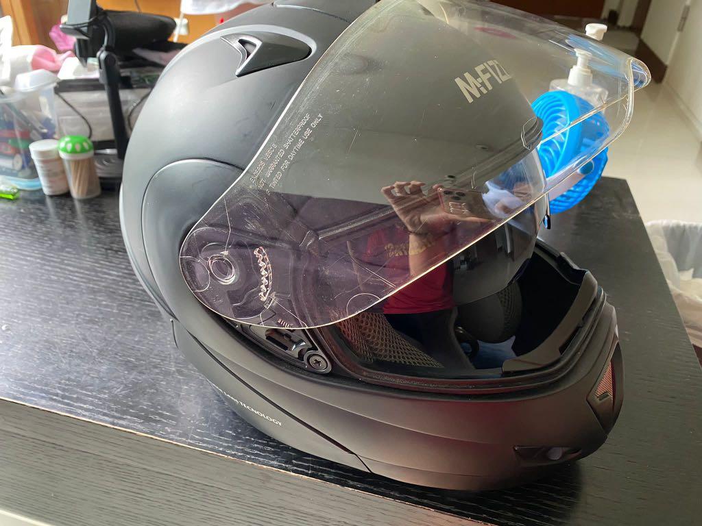 M-Fizz Full face Helmet, Motorcycles, Motorcycle Accessories on Carousell