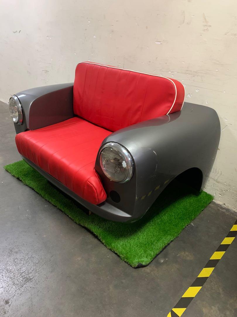 Mini Cooper Sofa, Furniture & Home Living, Furniture, Sofas on Carousell