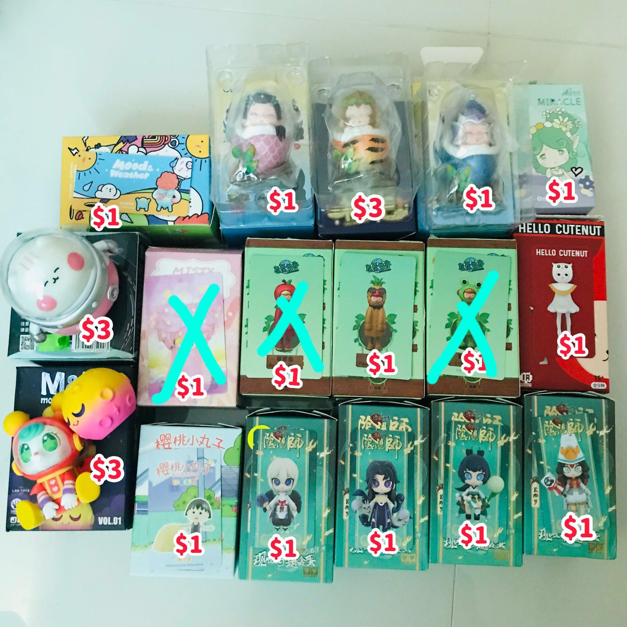 Mixed blind box blindbox not popmart pop mart 52toys Disney , Hobbies ...