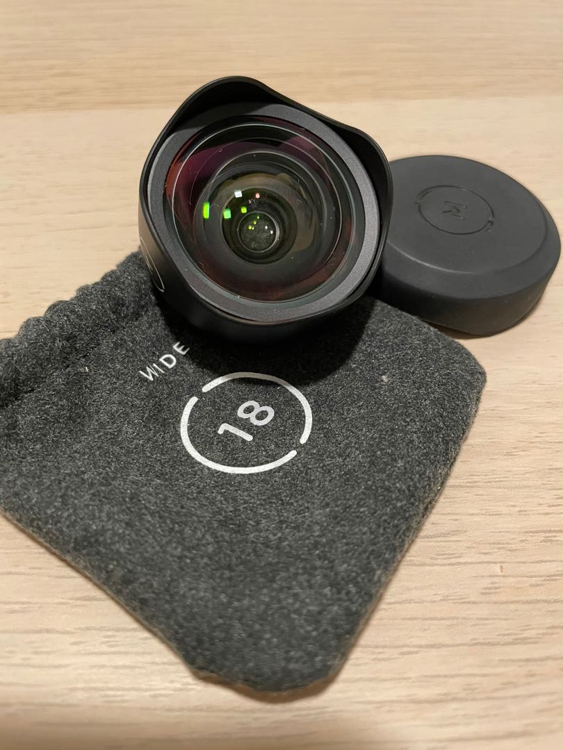 Moment Wide Lens V2, Photography, Lens & Kits on Carousell