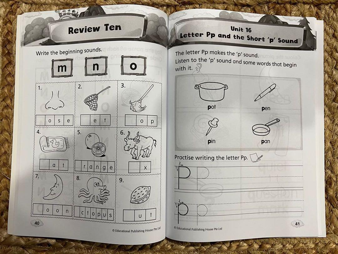 My Phonics Workbooks For Early Childhood Education 5 Books Hobbies my-phonics-workbooks-for-early-childhood-education-5-books-hobbies