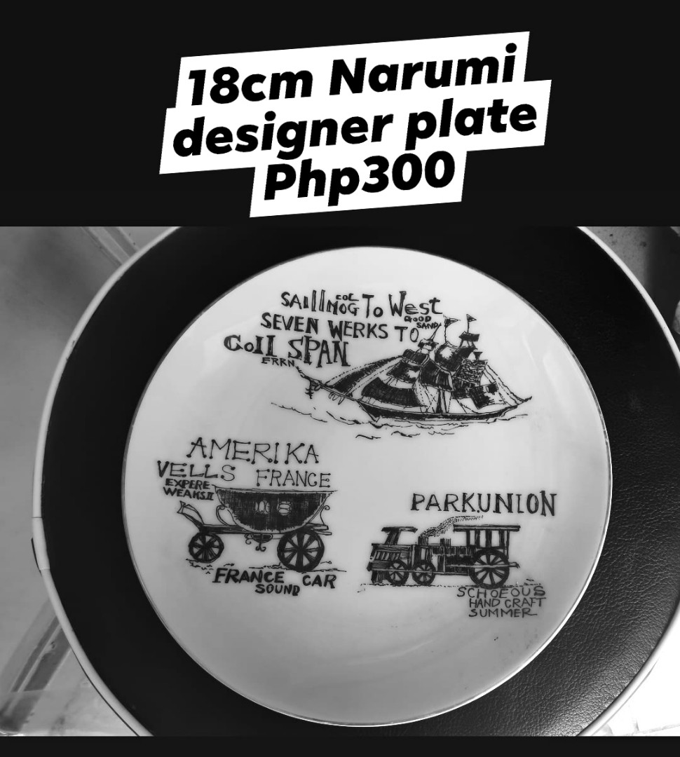 Narumi display plate (white) on Carousell