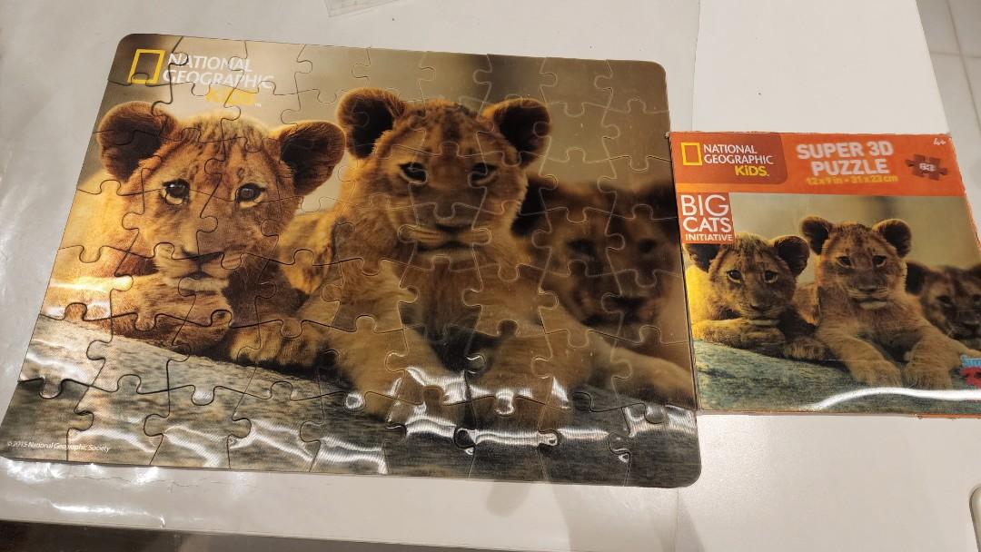 National Geographic Jigsaw puzzles for kids, Hobbies & Toys, Toys ...