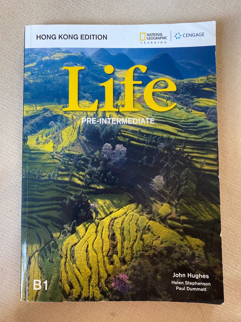 national geographic life pre intermediate, 興趣及遊戲, 書本 & 文具, 教科書 - Carousell