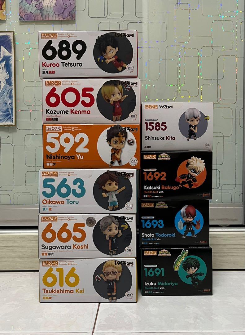 Nendoroid | Haikyuu | my hero academy, MHA | Tsuki, kenma , nishinoya ...