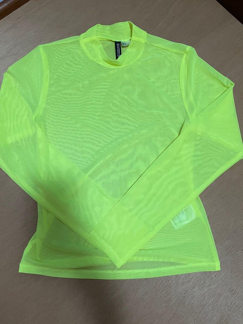 Neon Tops, Women's Fashion, Tops, Longsleeves on Carousell