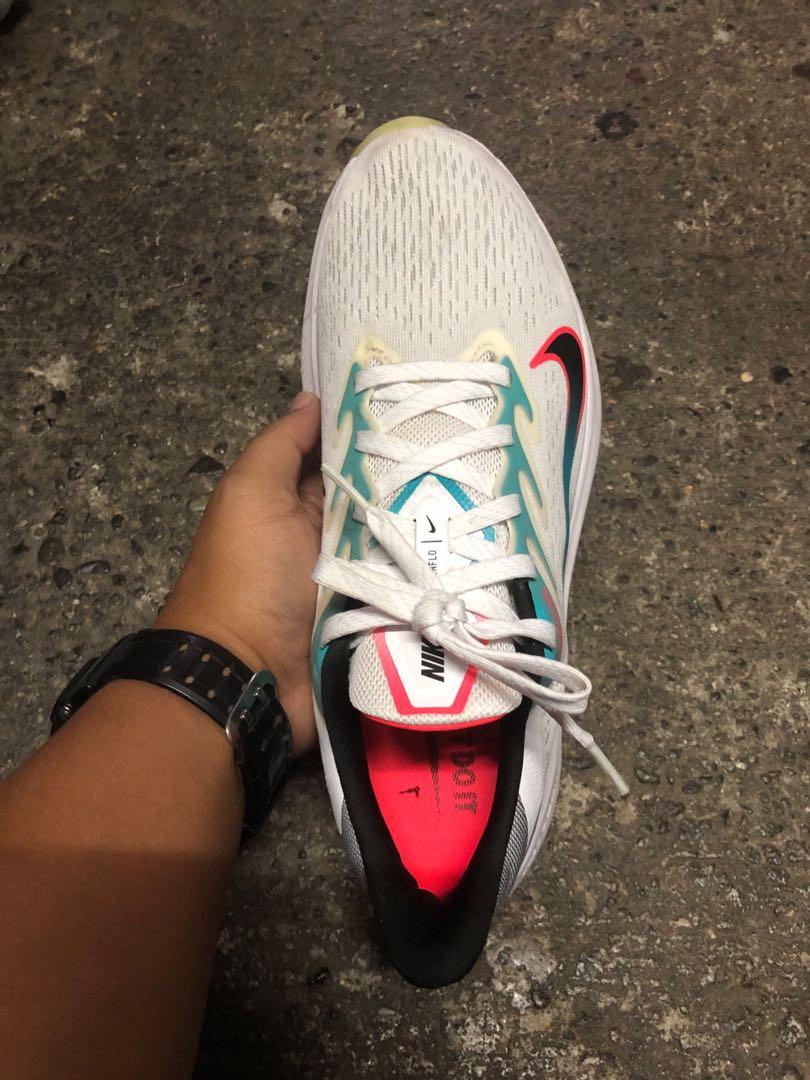 Nike Air Zoom Winflow 7 ‘Flash Crimson Aqua’(8 US), Men's Fashion ...