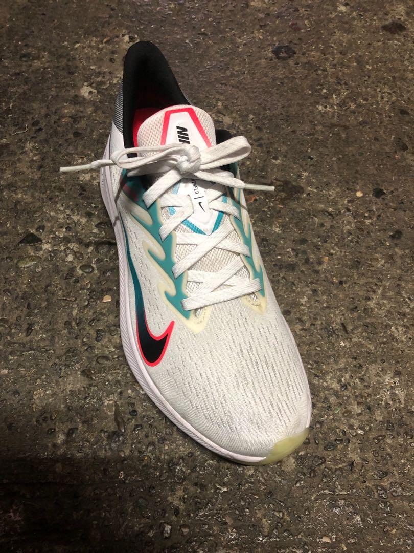 Nike Air Zoom Winflow 7 ‘Flash Crimson Aqua’(8 US), Men's Fashion ...