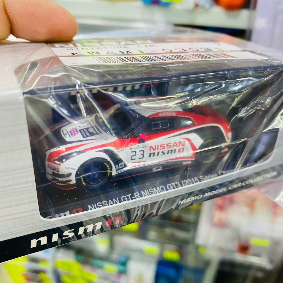 Nismo Model Car Collection Kyosho 1:64 Die-cast Model Car Nissan GT-R Nismo GT3 2015 Series ...