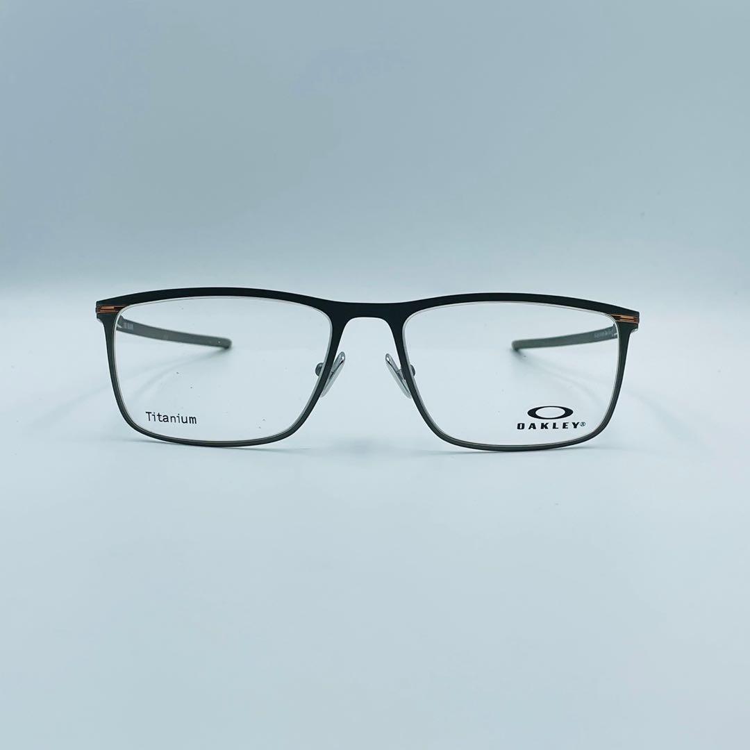 Oakley Tie Bar Satin Olive 53 RX titanium frame, Men's Fashion, Watches ...