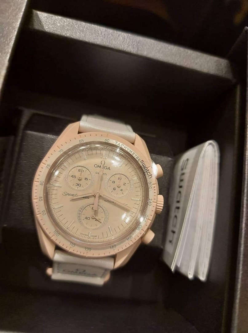 Omega swatch Moonswatch Venus, Women's Fashion, Watches & Accessories, Watches on Carousell