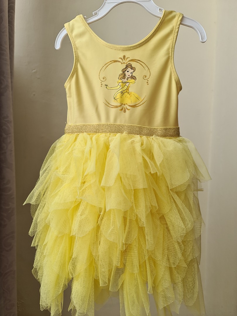 ORIGINAL DISNEY Princess Dress Terusan Yellow, Bayi & Anak, Baju Anak ...